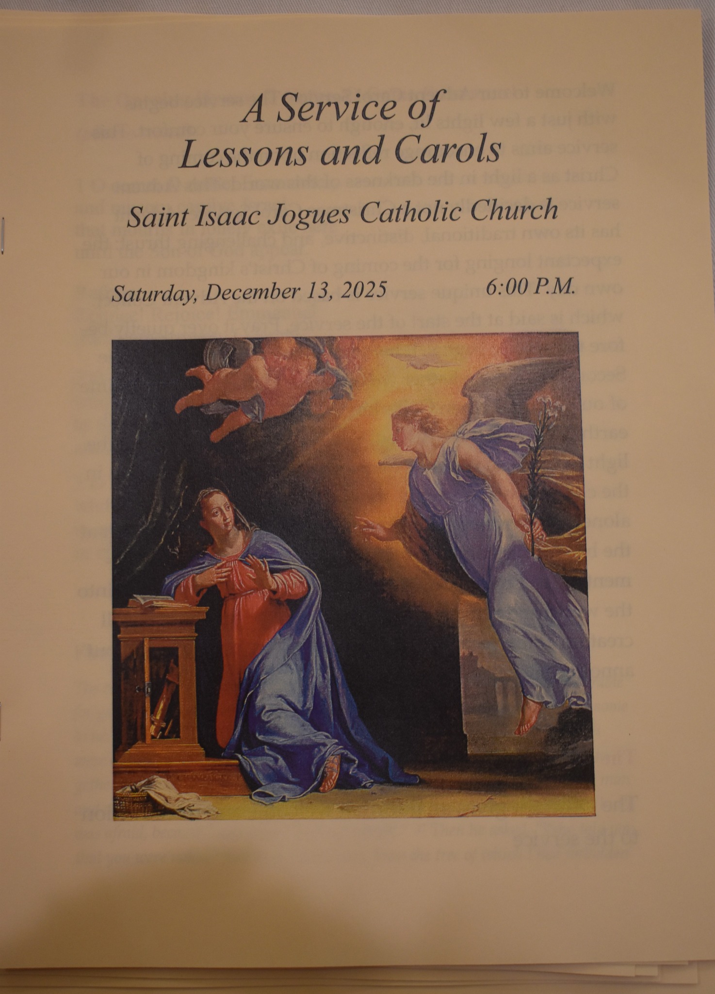 St. Isaac Jogues... - St. Isaac Jogues Catholic Church