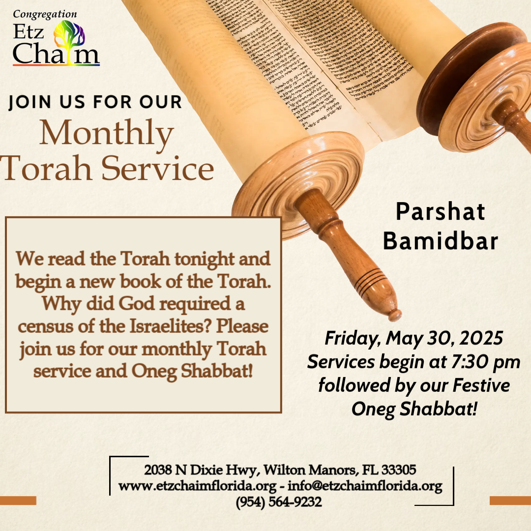 Congregation Beth Am of Tampa | Shabbat Shalom! | Facebook