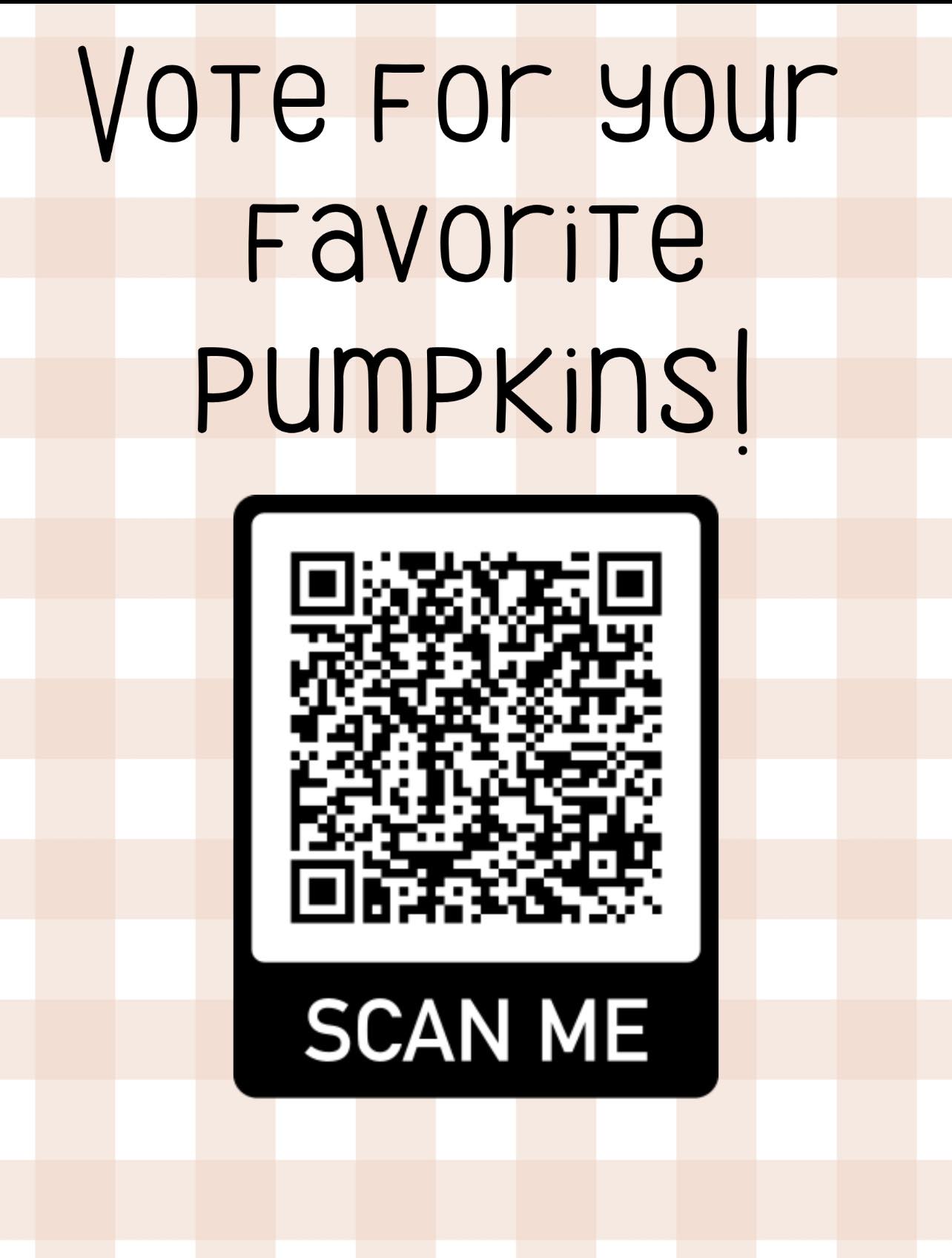 Shepherd - It's time to vote for your favorite pumpkin! Scan the QR ...