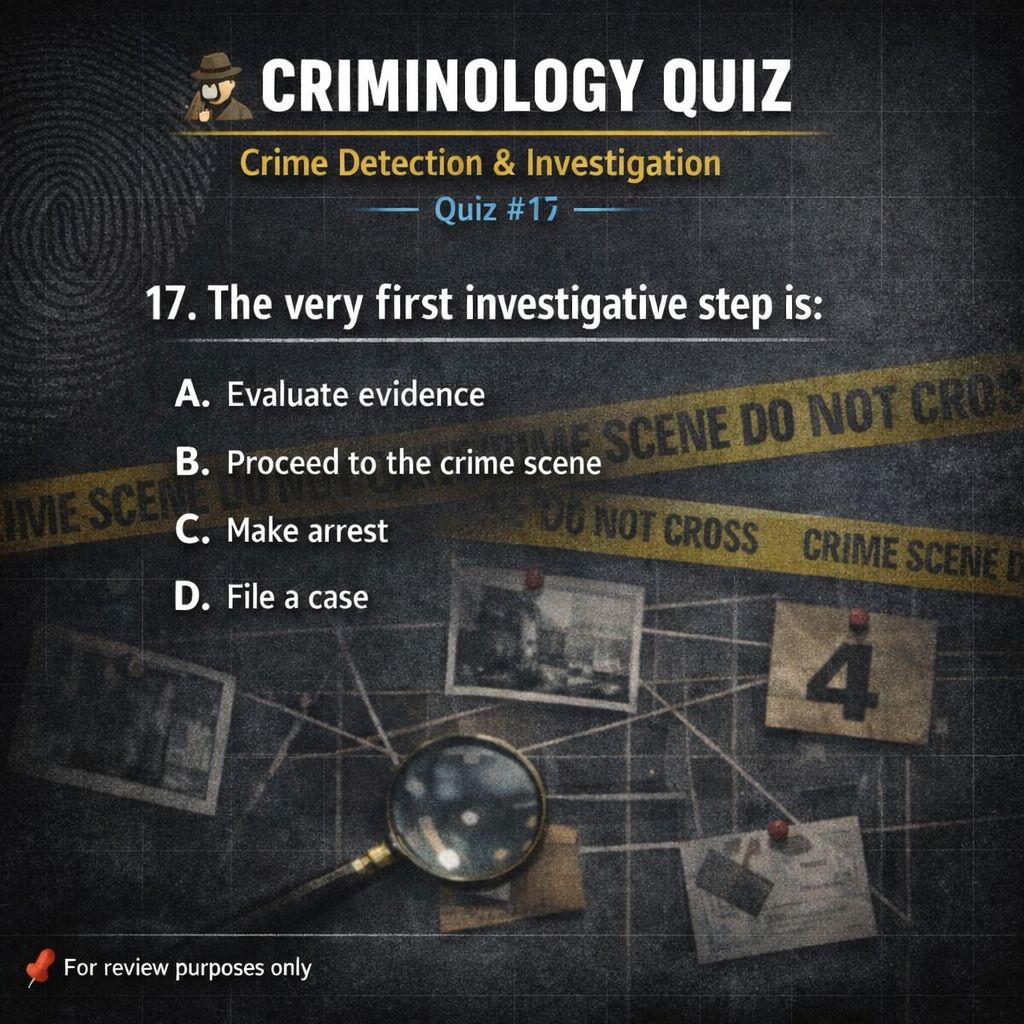 Jos - 📝Crime Detection & Investigation #Criminology #OnlineReview ...