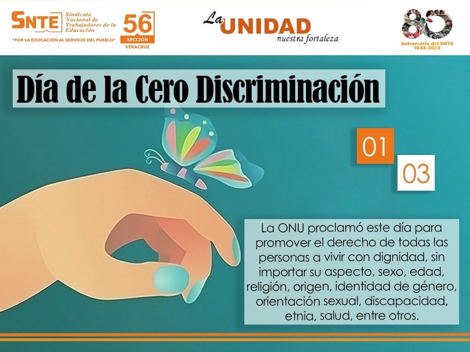 SNTE - El Día contra la Discriminación busca enfrentar y frenar la ...