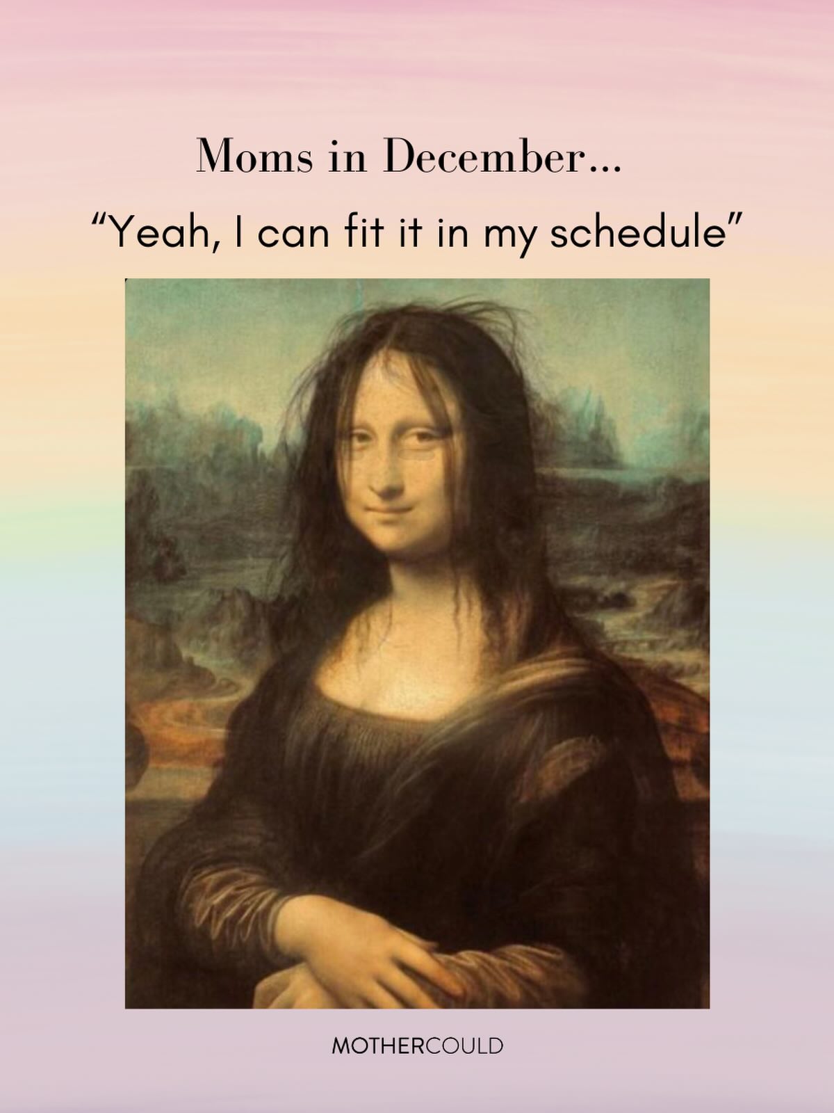 MOTHERCOULD - What’s one more thing? 🫠 It’s that time of... | Facebook