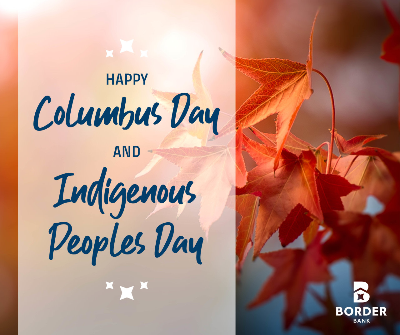 Border - Happy Indigenous Peoples Day & Columbus Day! 🪶⛵️ Today we ...