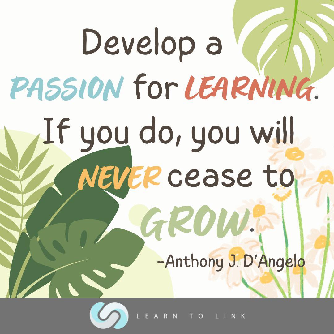 LEARN TO LINK - 🌱 Learning is a lifelong journey. When we... | Facebook