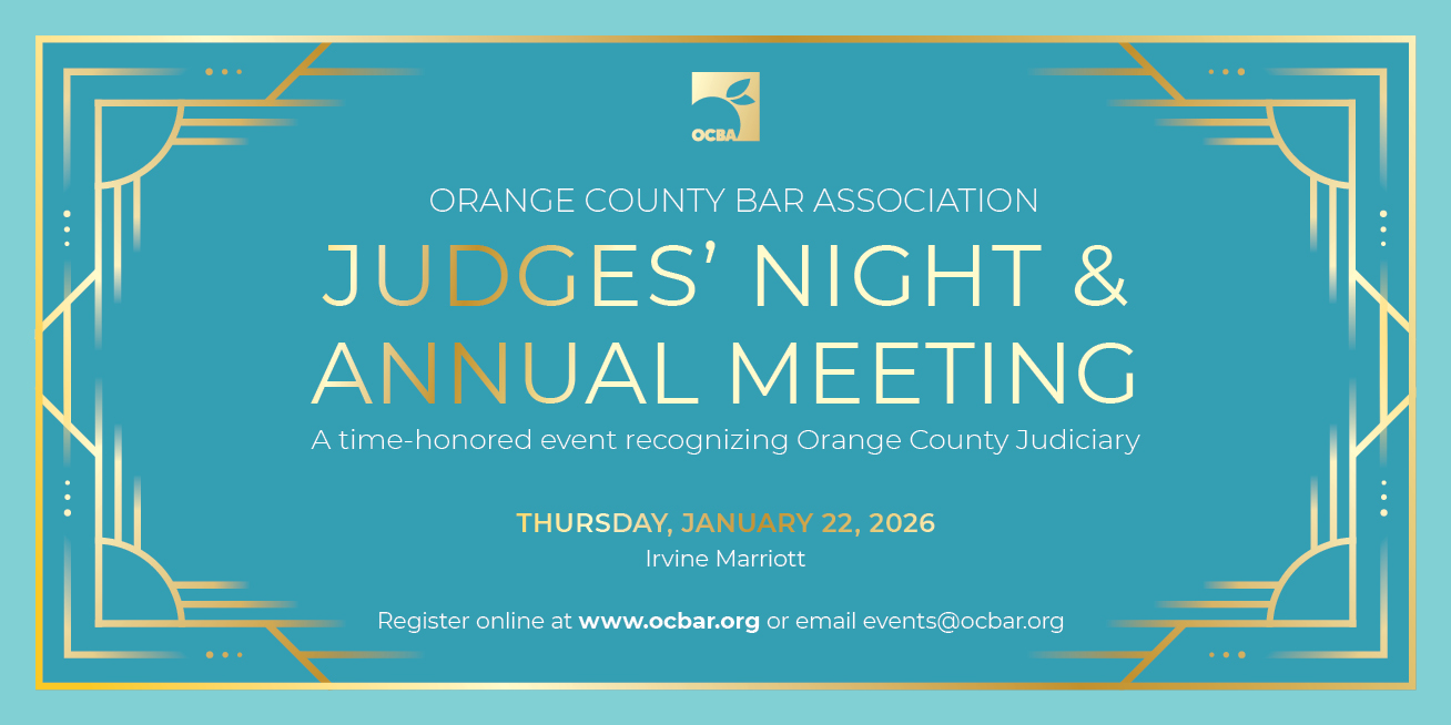 Orange Join Us For The 2026 Judges Night And Annual Meeting
