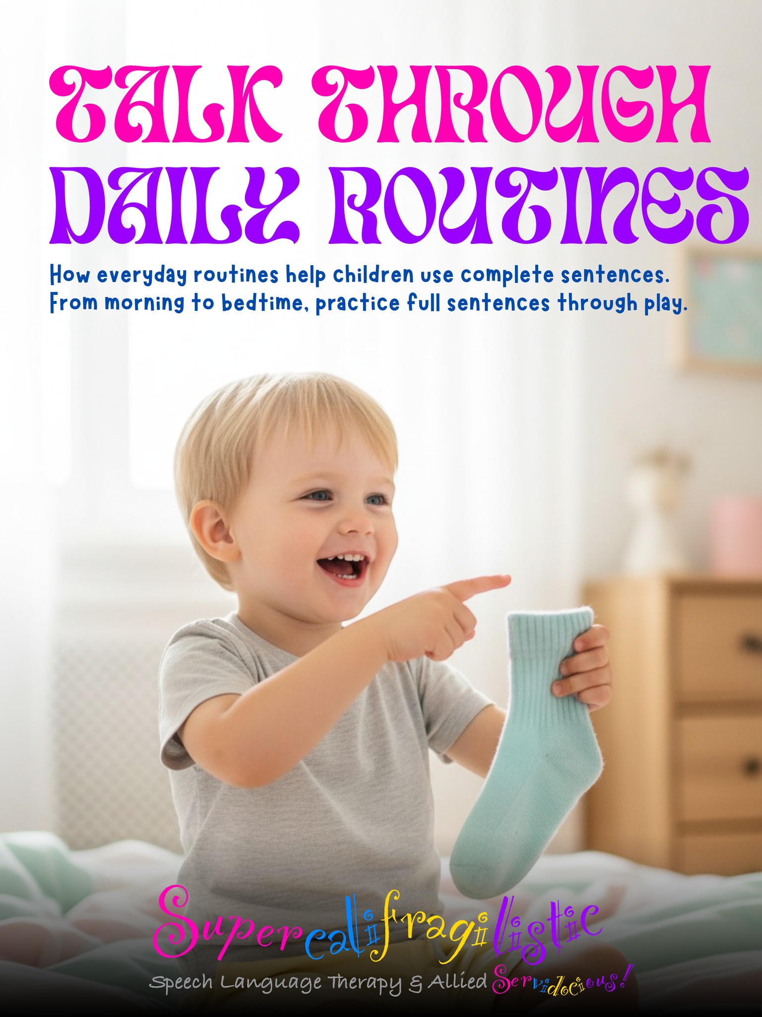 Supercalifragilistic - 🌞🗣️ Helping Kids Use Complete Sentences in Daily ...
