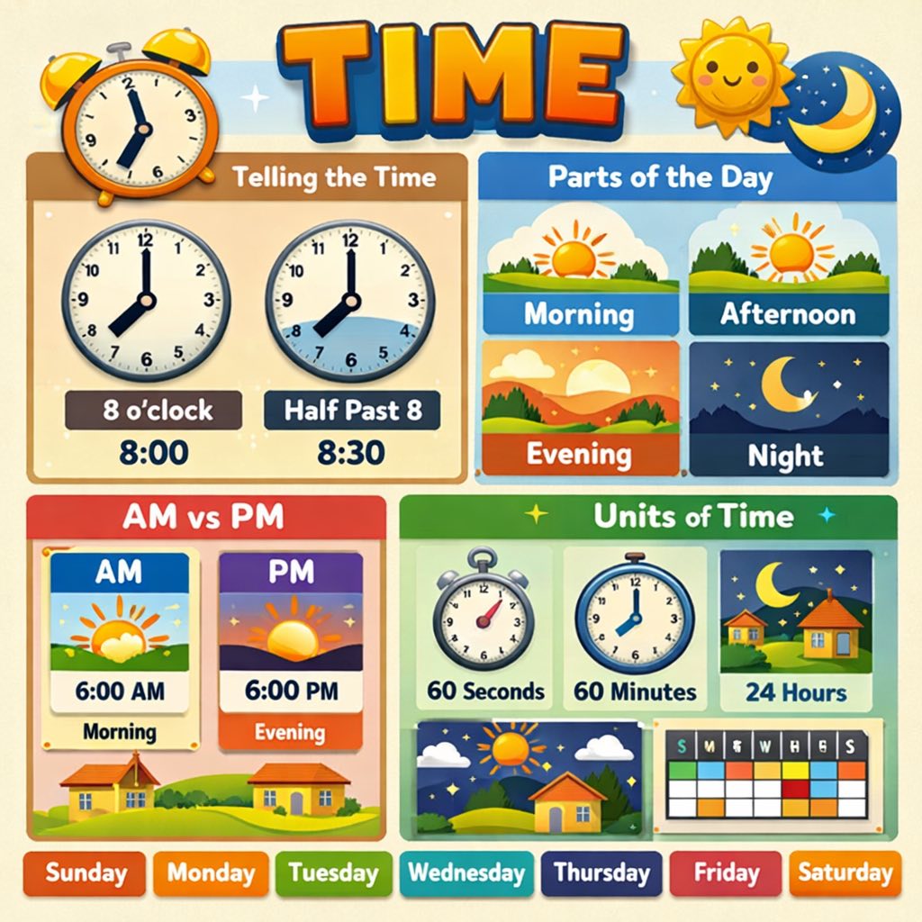 ⏰ TIME – Complete... - Lesson Plan แผนการสอน By TeacherJida | Facebook