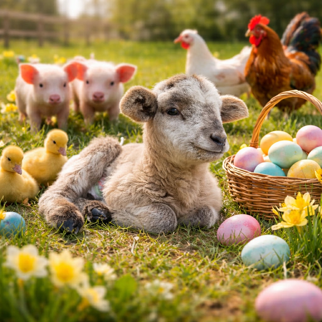 EASTER EGGSTRAVAGANZA AT THE FARM 🐰