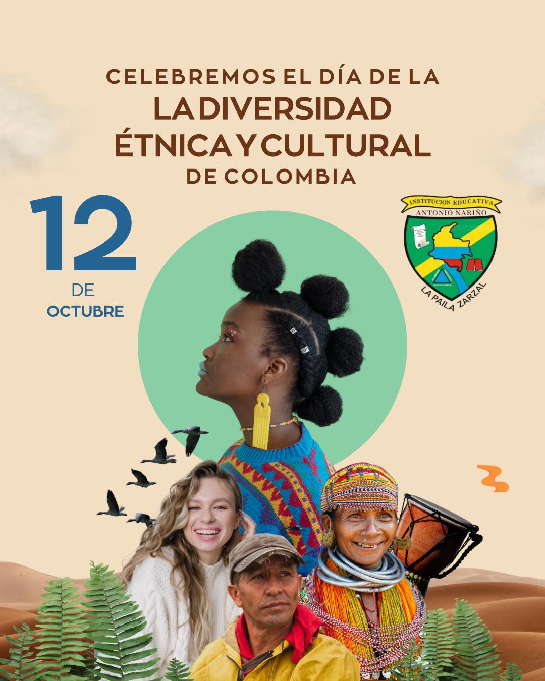 Institución - 🤩"¡Feliz Día de la Diversidad Cultural! 🏾 🥳En nuestra ...