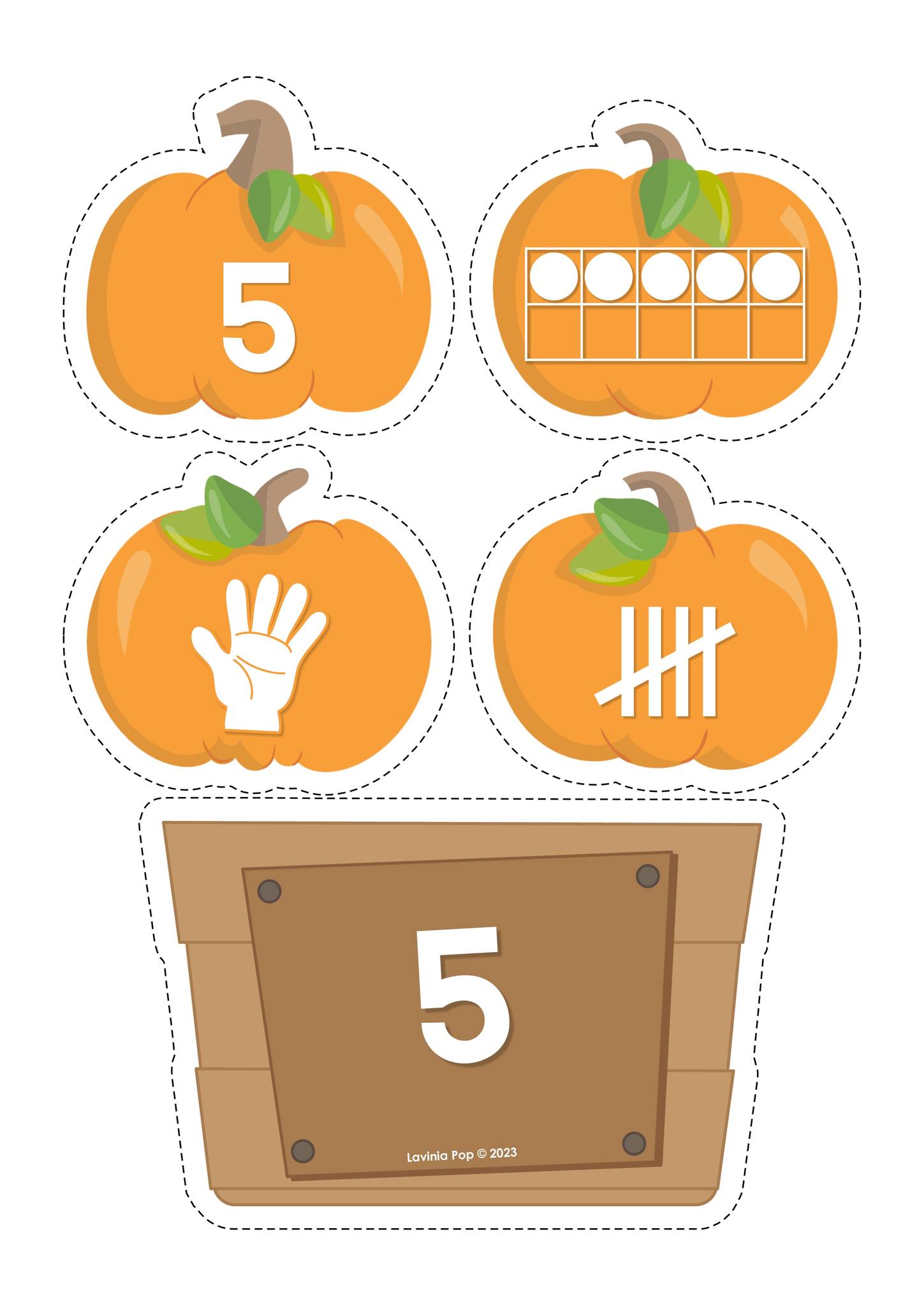 In - Comment PUMPKIN to get the link to the Pumpkin Number Sense ...