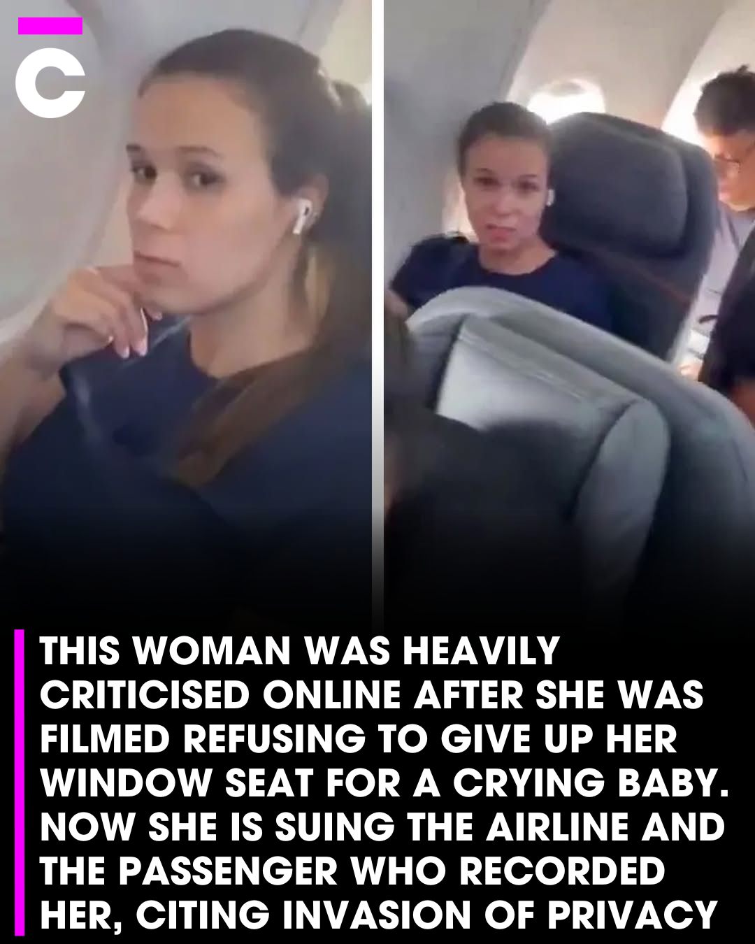 She Paid For A Window Seat Kept Common Entertainment Facebook
