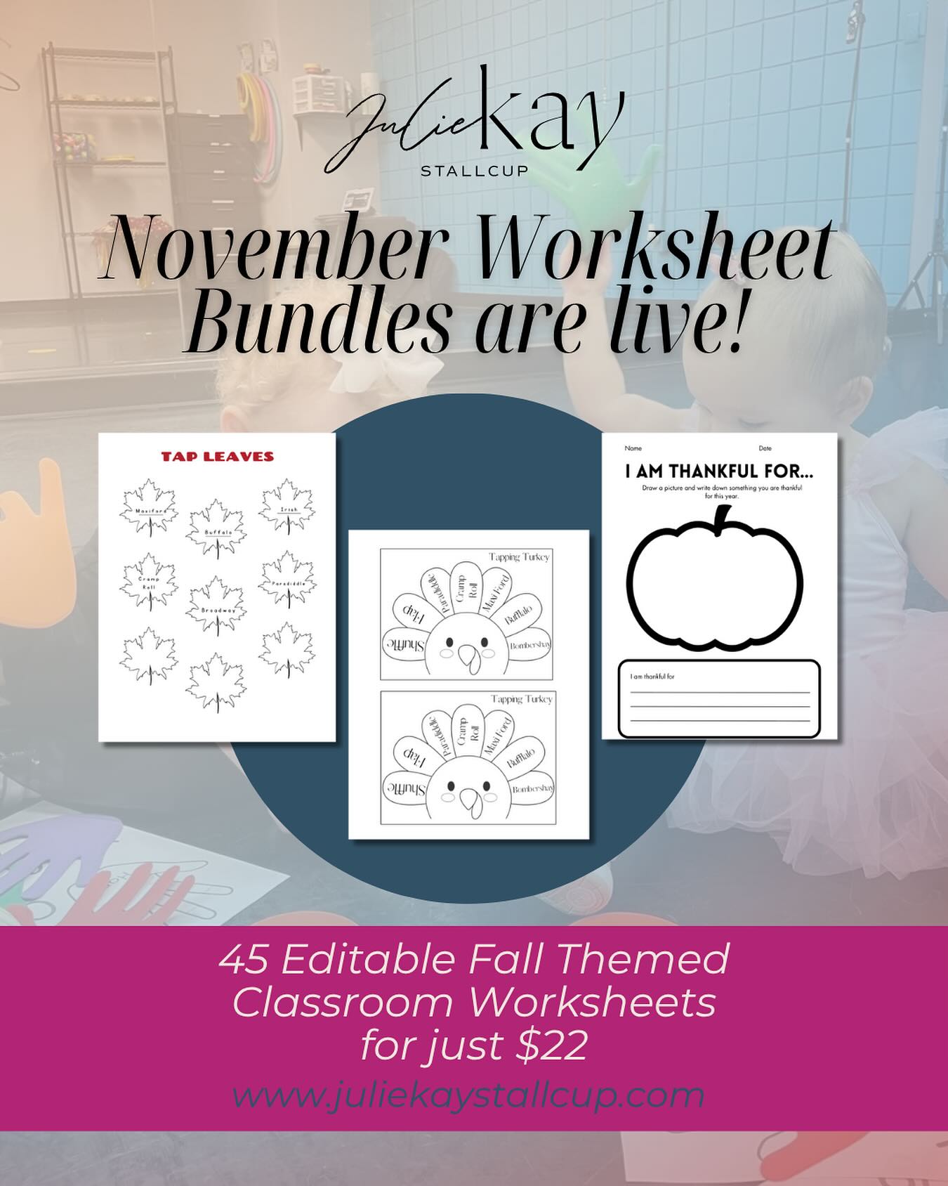 Julie - 🍁 The November Worksheet Bundle is LIVE! ️ Bring some fall fun ...