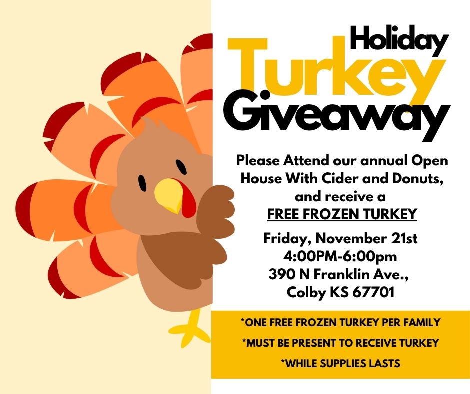 Molly - 🦃 Get ready, Colby! Our Holiday Turkey Giveaway is this Friday ...