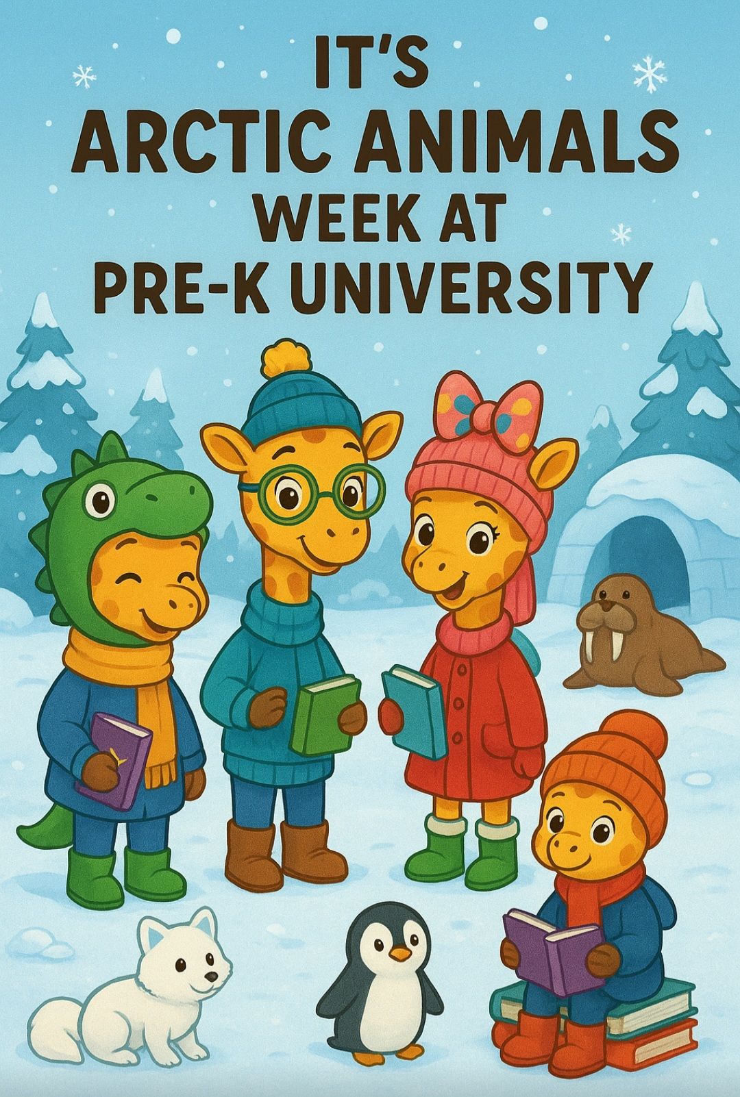 Pre-K - It’s Arctic Animals Week at Pre-K University! Bundle up Littles ...