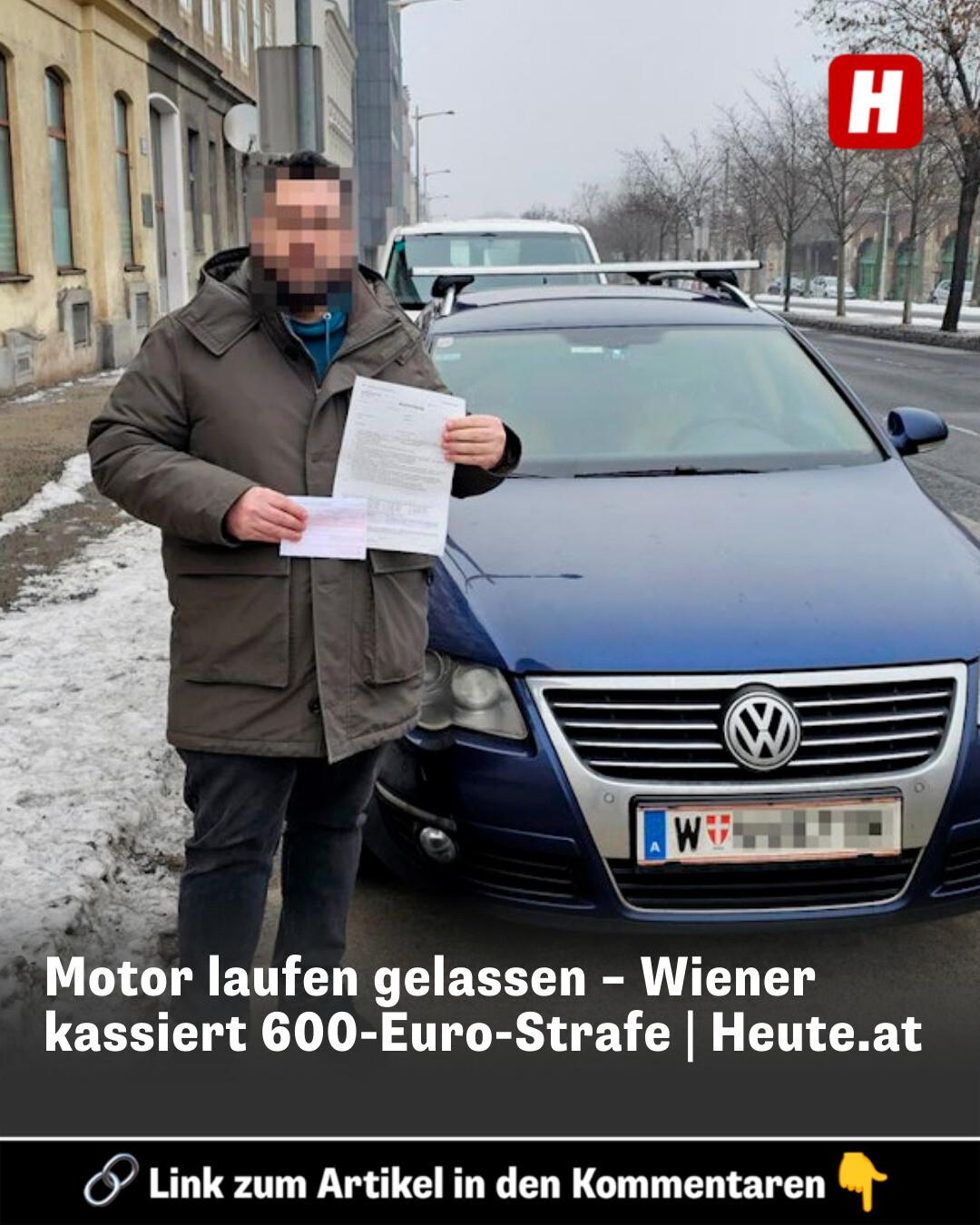 Bussgeld Motor Laufen Lassen