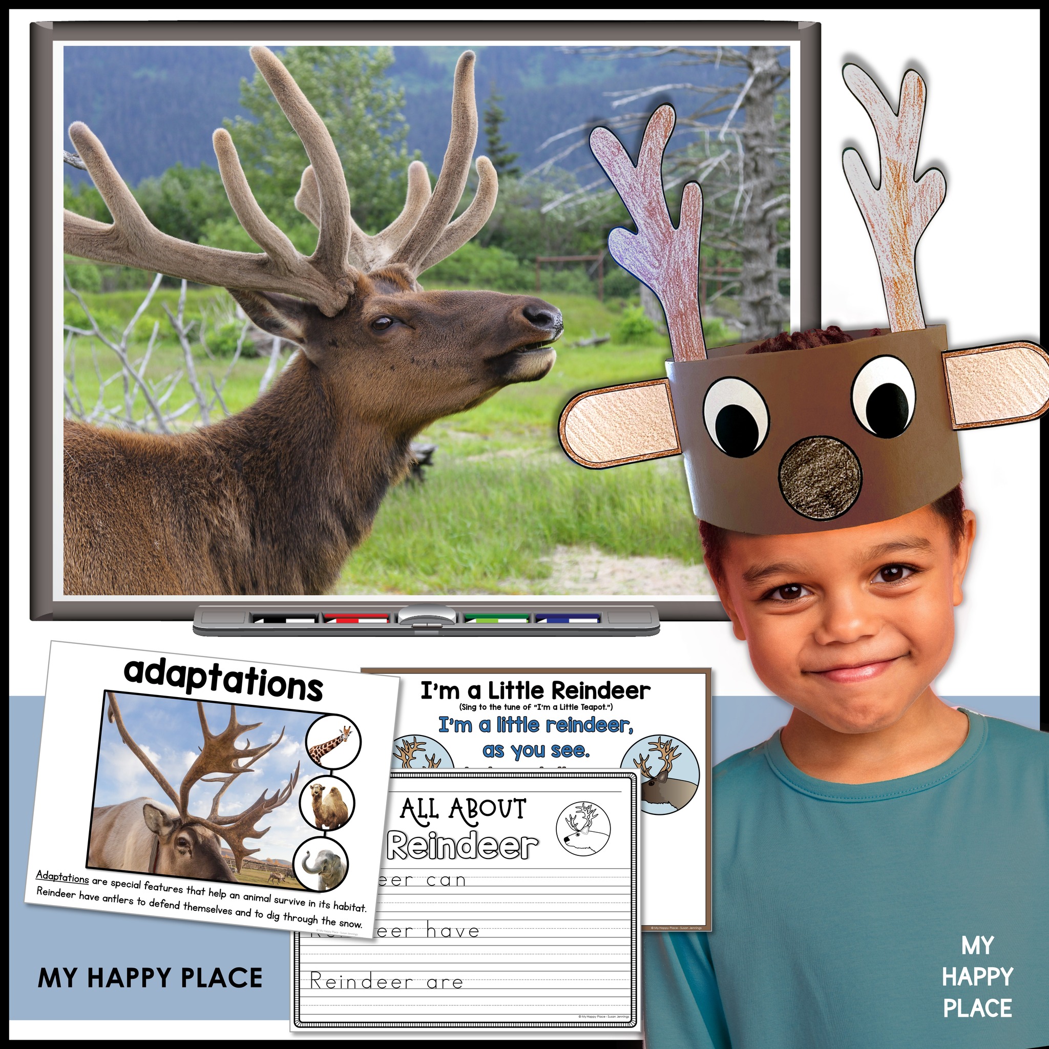 🦌 Comment REINDEER for... - My Happy Place Teaching Resources | Facebook