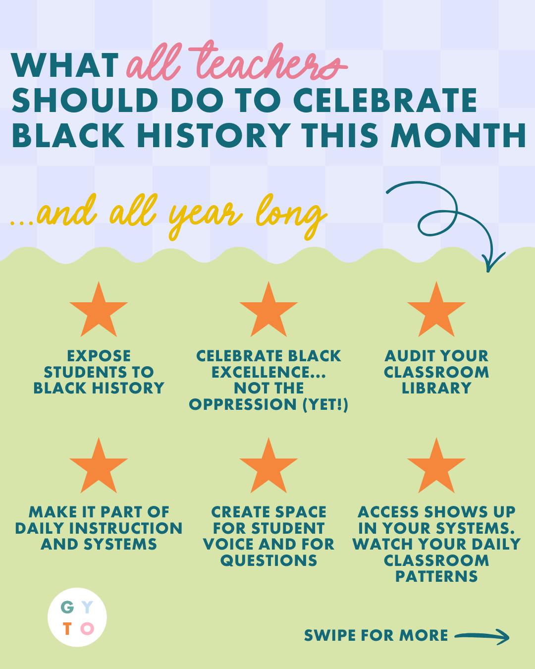 Black History Month is an opportunity.... - Get Your Teach On | Facebook