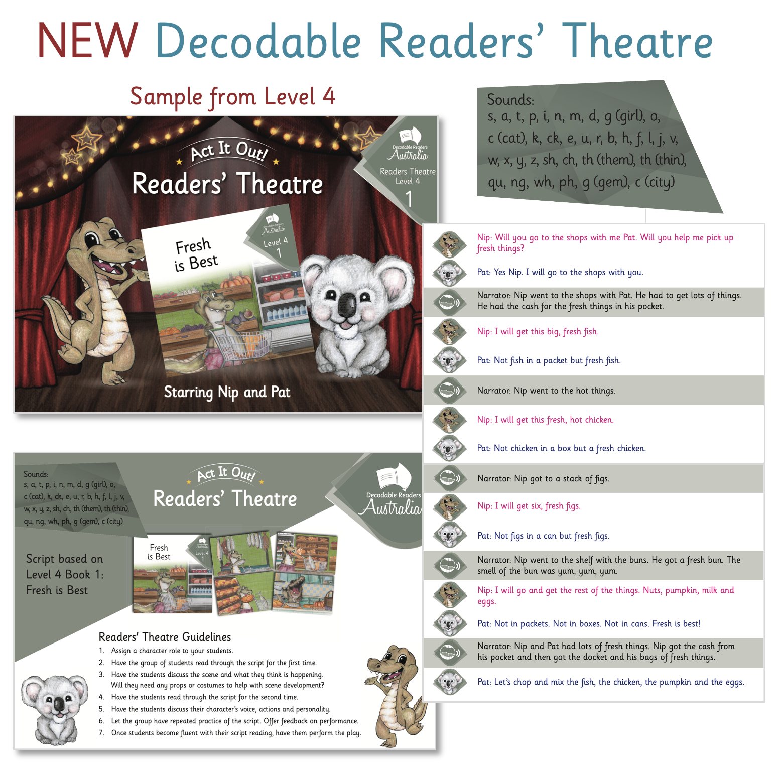 🚨 SNEAK PEEK ALERT🚨 Update:... - Decodable Readers Australia | Facebook