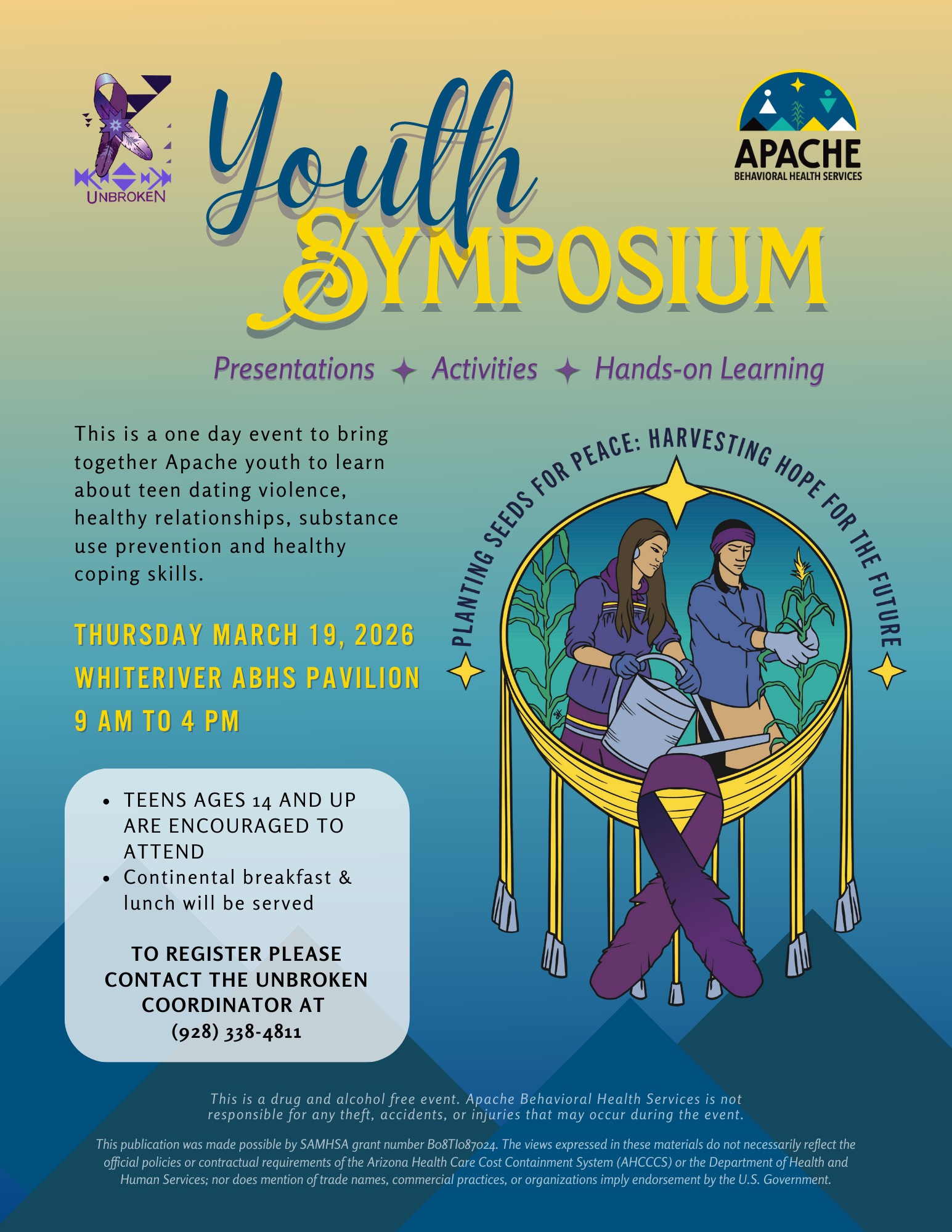 The Unbroken Program Apache Behavioral Health Services Facebook