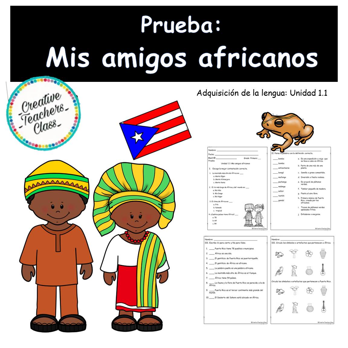 Rincón de Maestros K-3ro Puerto Rico | Saludos: Consige la prueba de ...