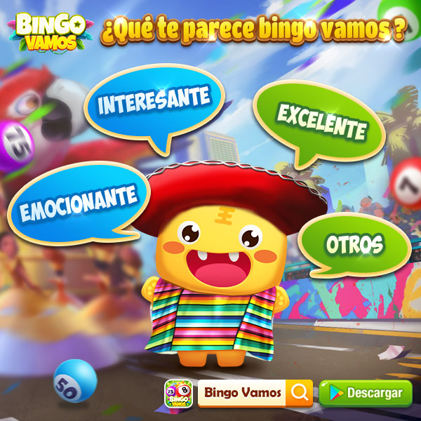 Bingo Vamos Español