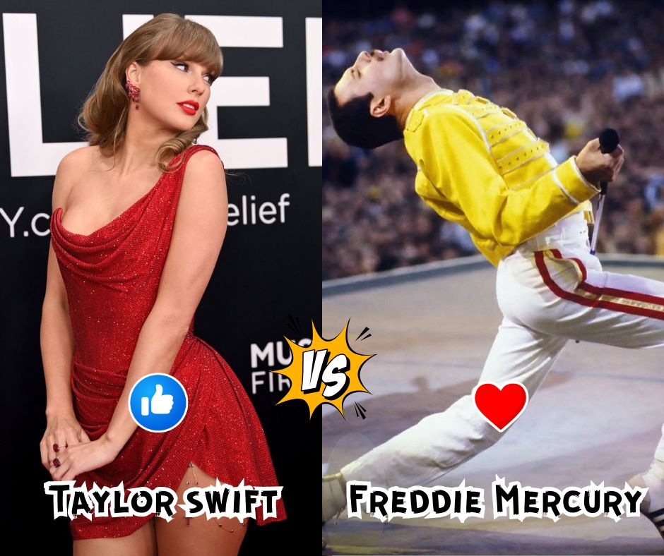 Radio - 👑🎤 Taylor Swift vs Freddie Mercury 🎤👑 Two eras. Two ...
