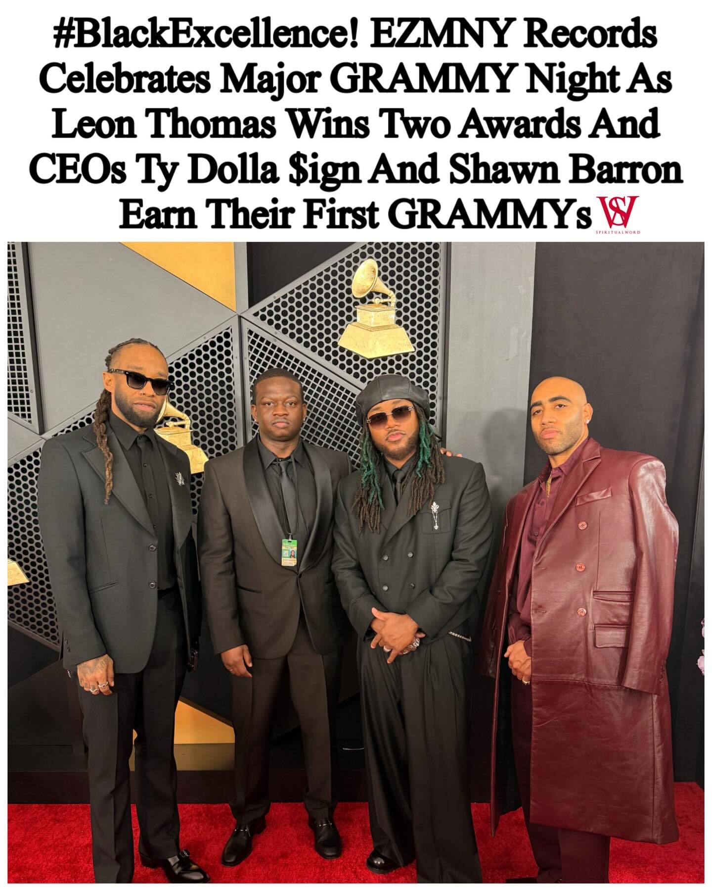 Jamie Big Congratulations To Leonthomas So Much Talent And Were So