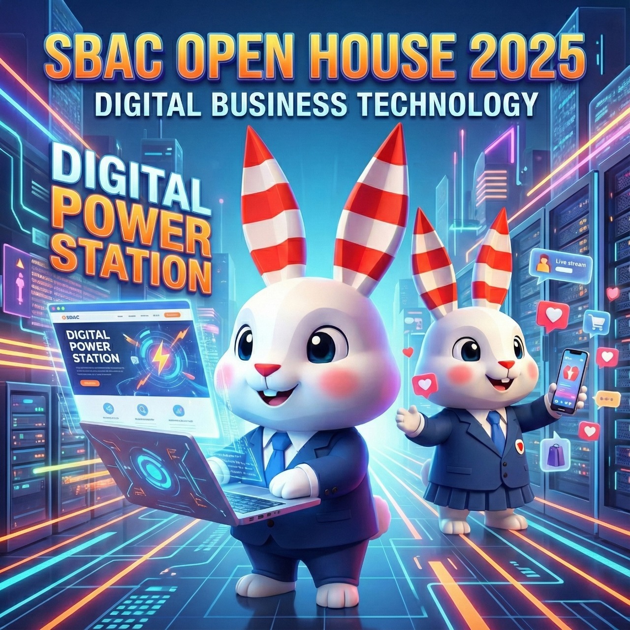 SBAC - ⚡️ ได้เวลาชาร์จพลังสู่อนาคต! SBAC OPEN HOUSE 2025 มาแล้ว! พร้อม ...