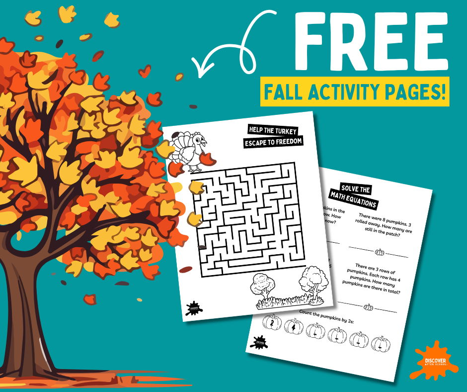 Discover - Keep the learning going this fall! 🍁 Our Fall Activity ...