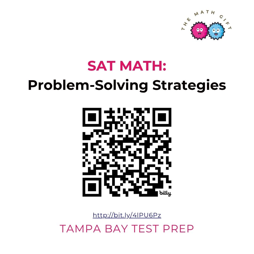📐 Struggling with SAT Math? You're... - Tampa Bay Test Prep | Facebook