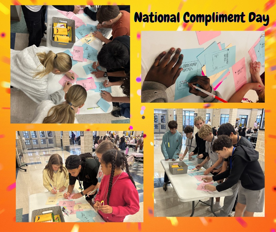 CISD - Kind words go a long way! 💬💙 With National Compliment Day ...
