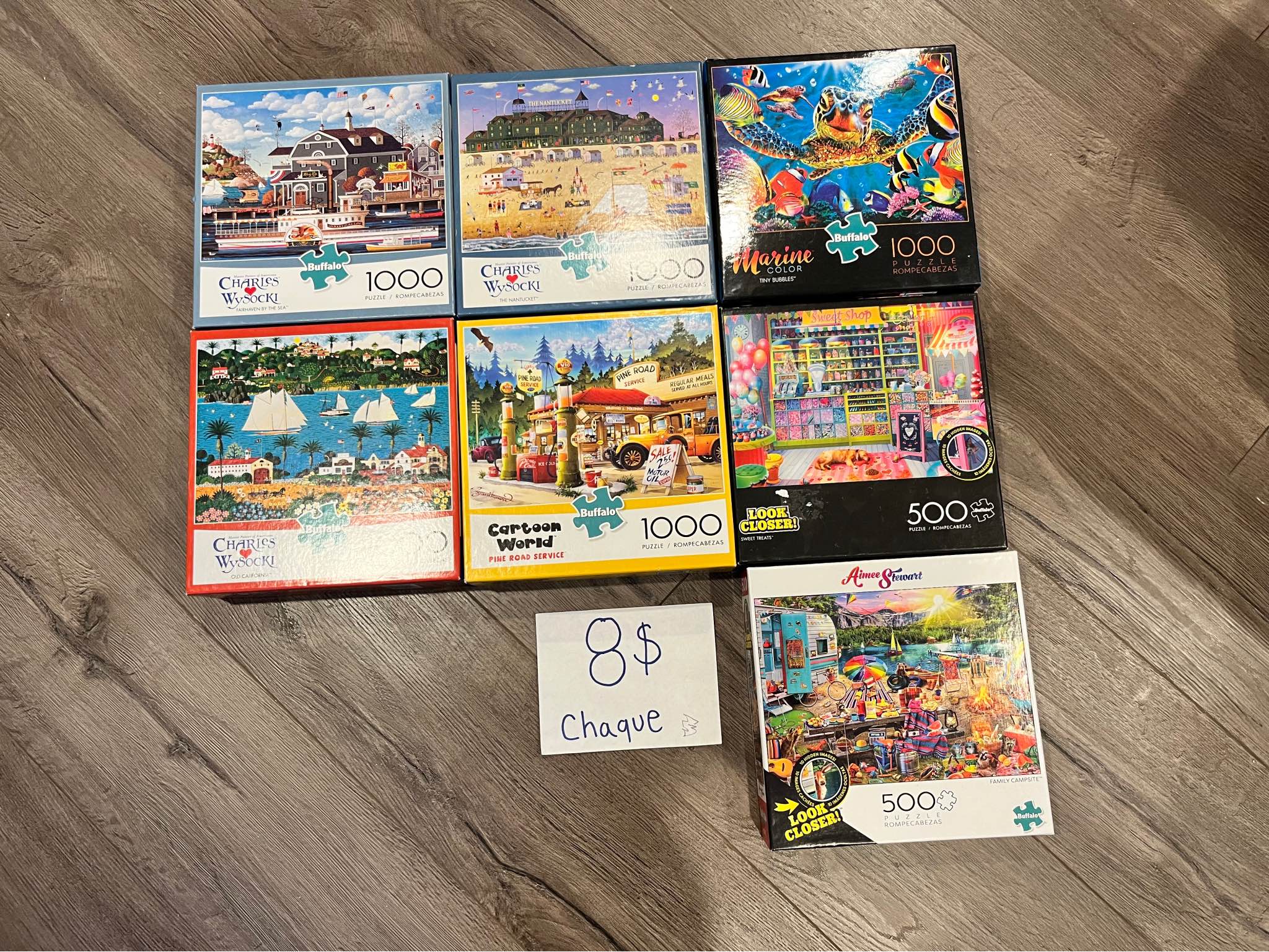 Plusieurs casse-têtes complets - Jigsaw Puzzles - Terrebonne, Quebec ...