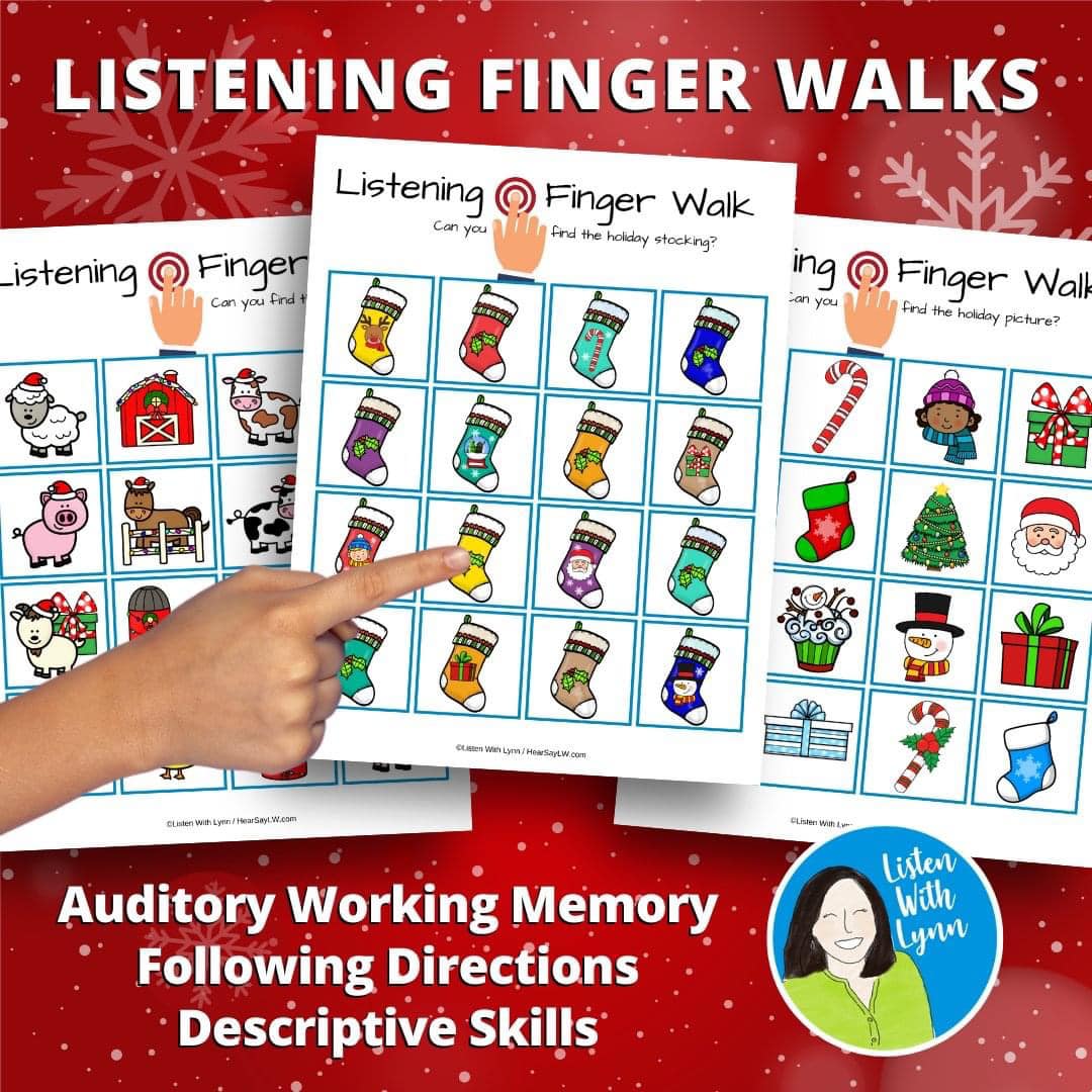 Lynn - If you have kids that need help with auditory working memory ...