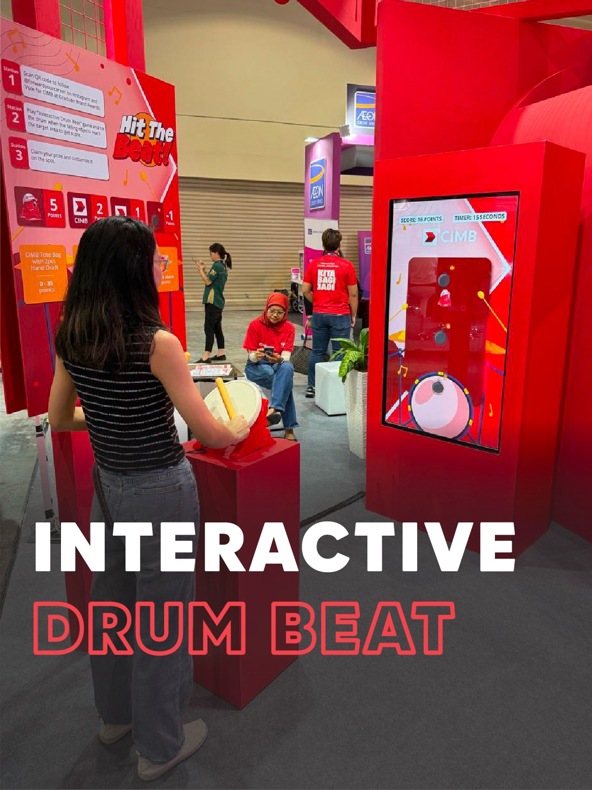 🥁 Interactive Drum Beat Game Rental in Malaysia! ⚡🎶 Bring big fun to ...