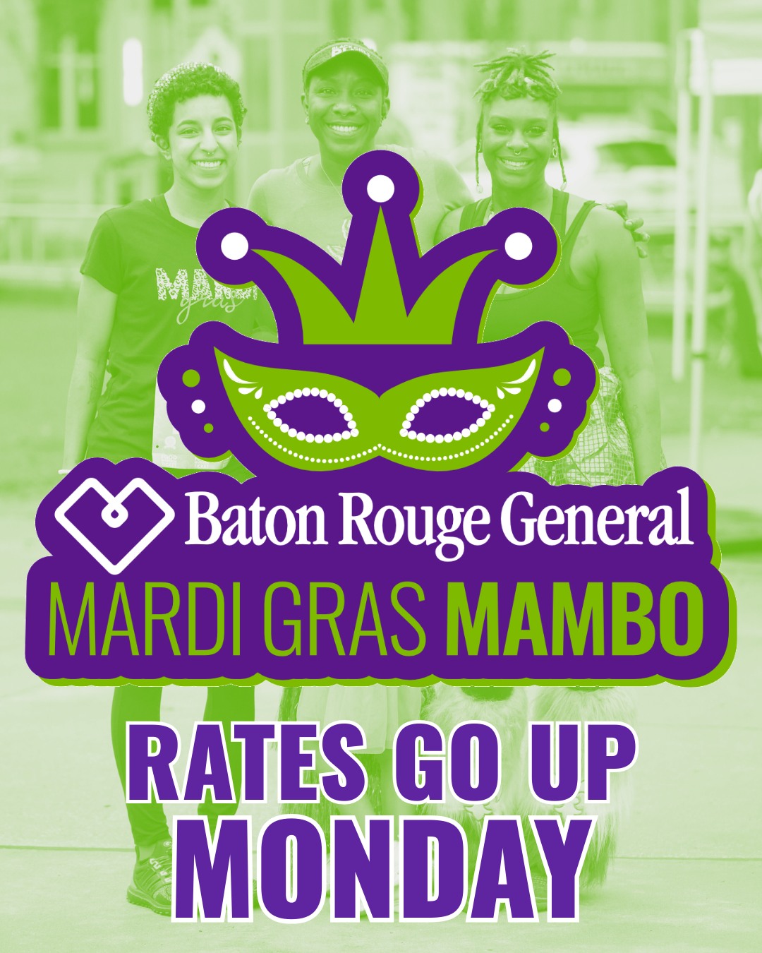 Prices increase coming next... - Mardi Gras Mambo 10K & 15K | Facebook