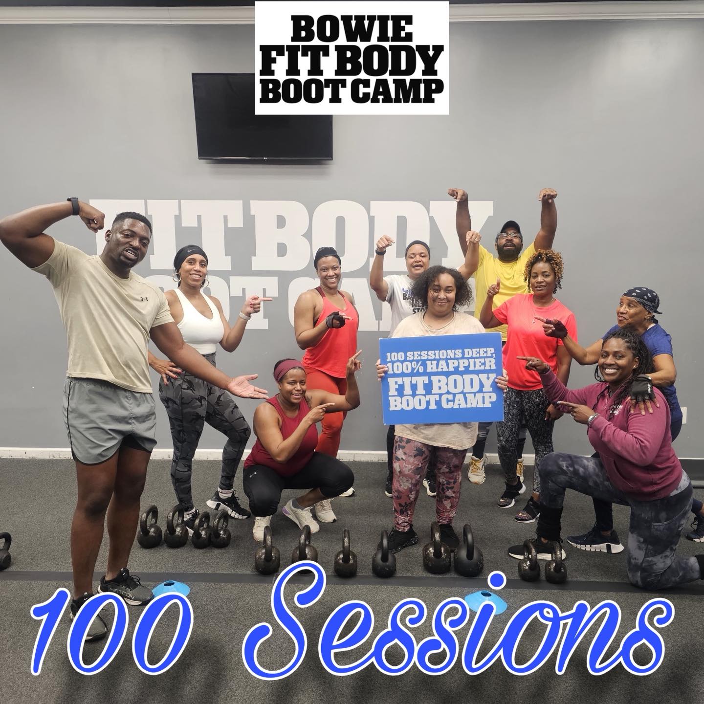 Bowie 📣 Ashlee — 100 Sessions 💯🔥 Consistency Commitment Straight