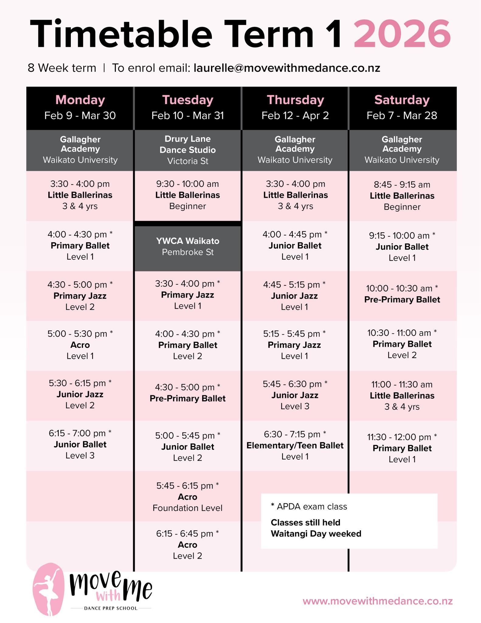 Move With Me - Dance Prep School | Hamilton