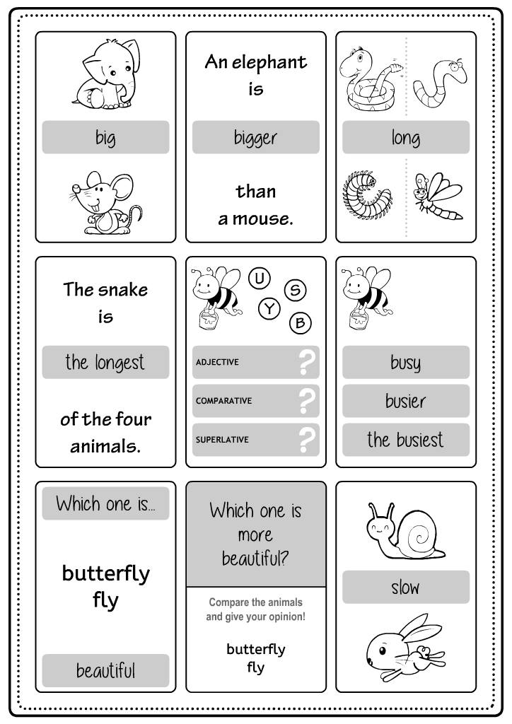 Anglomaniacy - ADJECTIVES QUIZ GAME #Adjectives #GrammarGames A game to ...