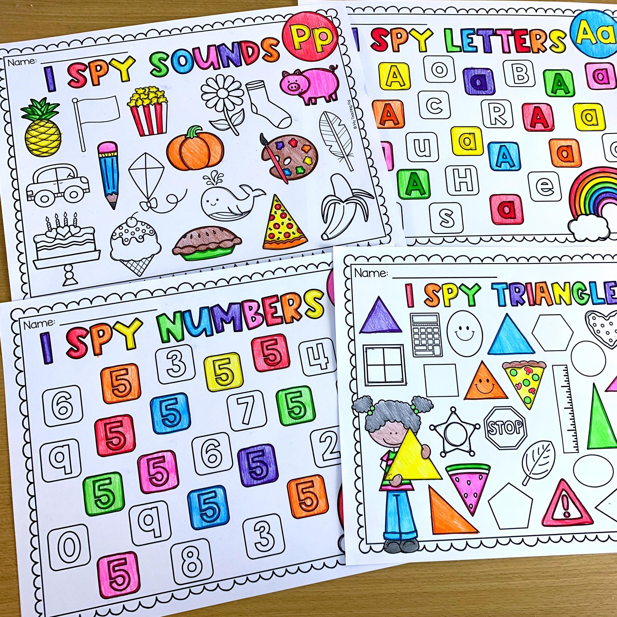 My - Comment BUNDLE for the link to this bundle of I Spy Activities ...