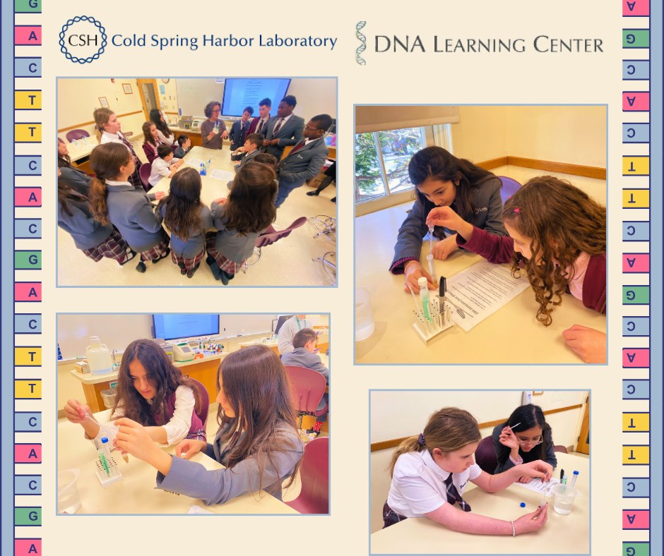 The Laurel - Middle School students travelled to the Dolan DNA Lab in ...