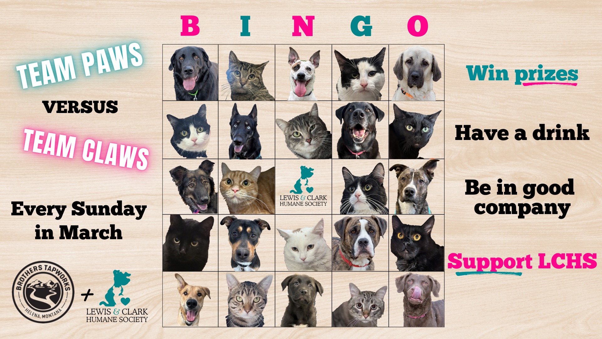 Bingo at Brothers