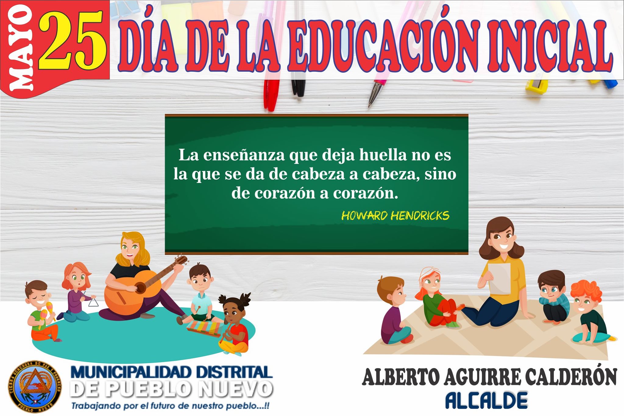📌25 DE MAYO: DÍA DE... - Municipalidad Distrital Pueblo Nuevo