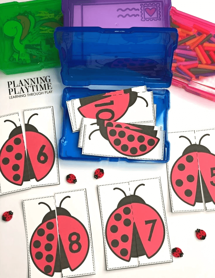 Planning - Comment “BE MINE” for a hands-on counting activity your kids ...