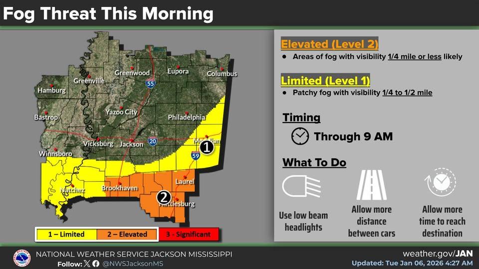 ⚠ Areas Of Dense Fog Are Clarke County Hot Topics Facebook