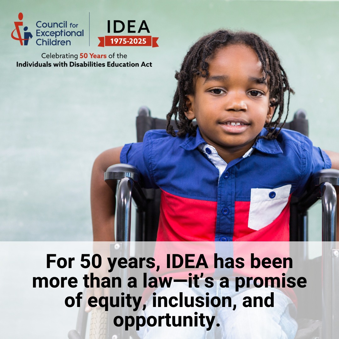 Families - 🎉 Celebrating 50 Years of IDEA! 🎉 Fifty years ago, the ...