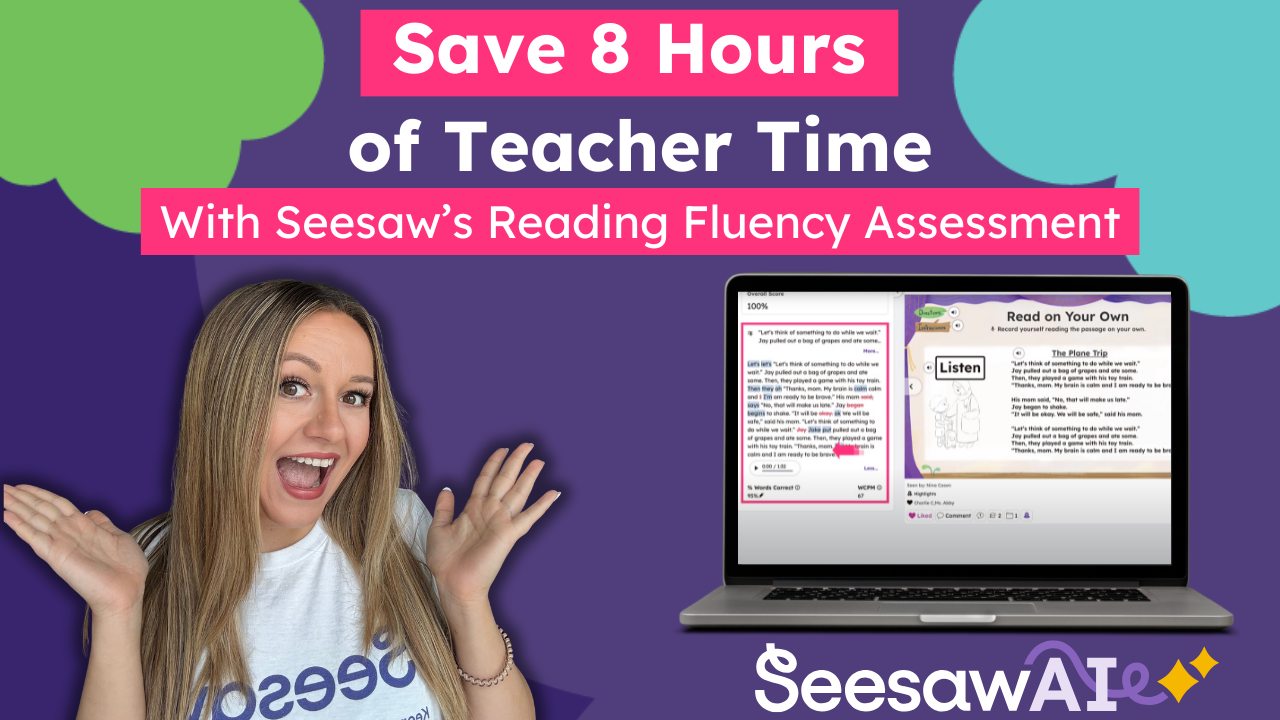 Seesaw - Teachers, imagine getting 8 hours back each week ⏰💜 With ...
