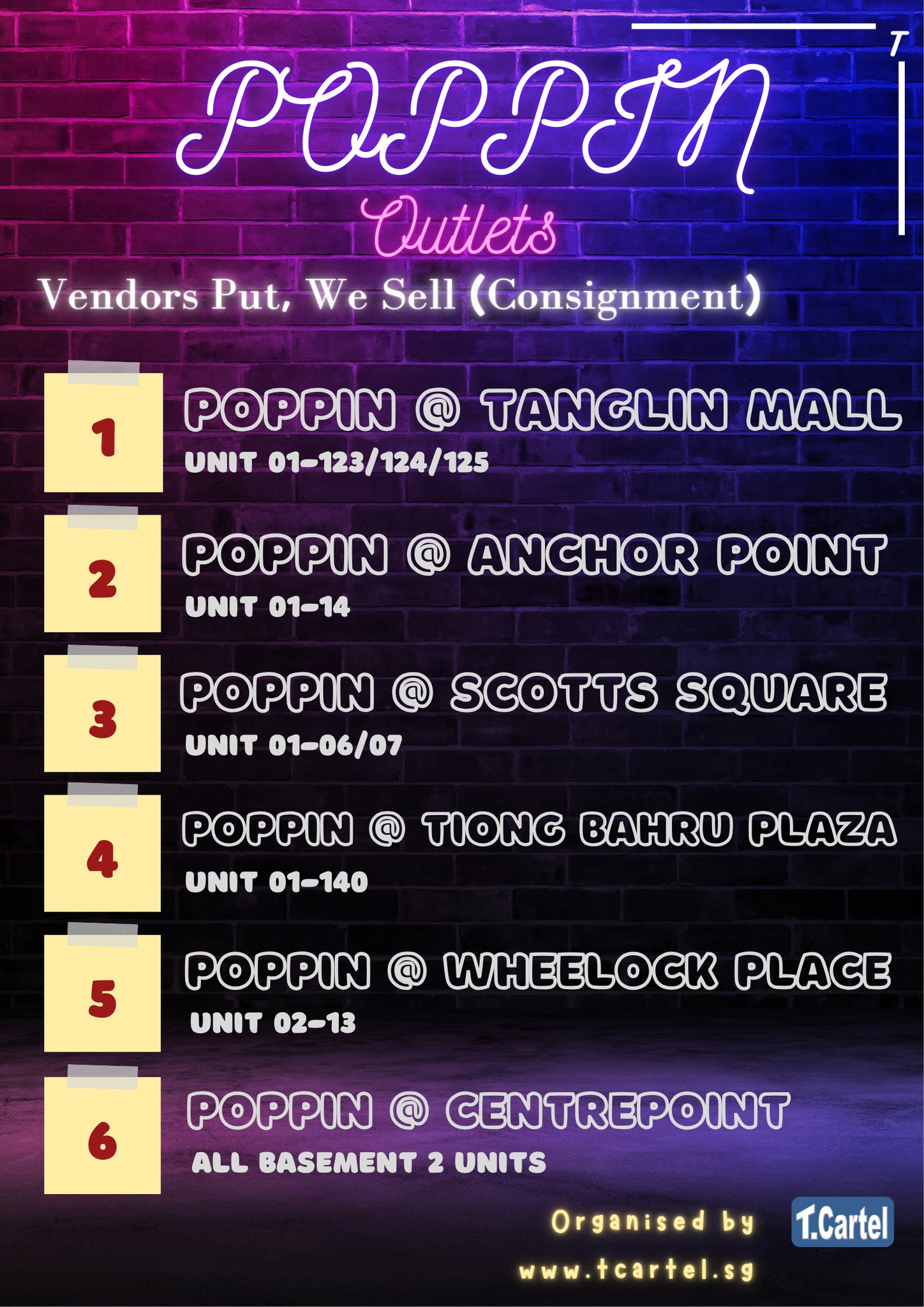 T.Cartel - 🛍️ POPPIN Marketplace – Choose Your Location, We Handle the ...