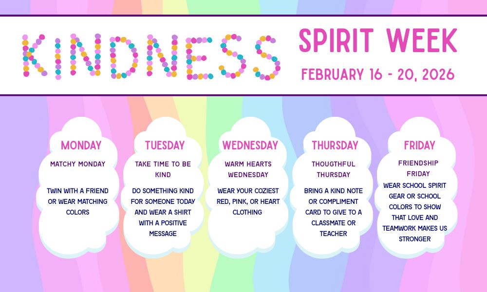 Team - Kindness Spirit Week is coming! Get ready to celebrate the power ...
