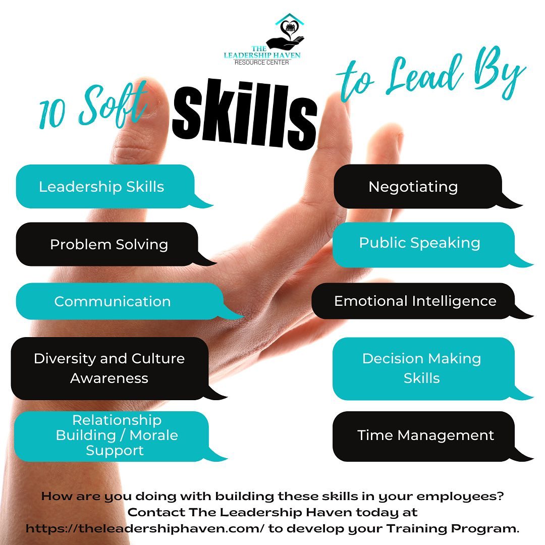 Here are 10 Soft Leadership Skills every leader should strive to master ...