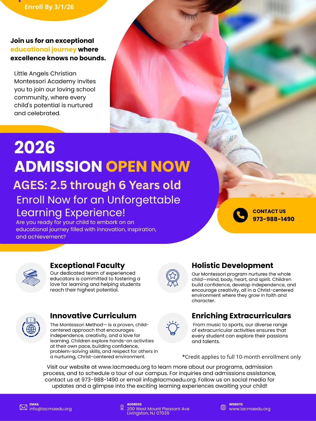 Little Angels... - Little Angels Christian Montessori Academy
